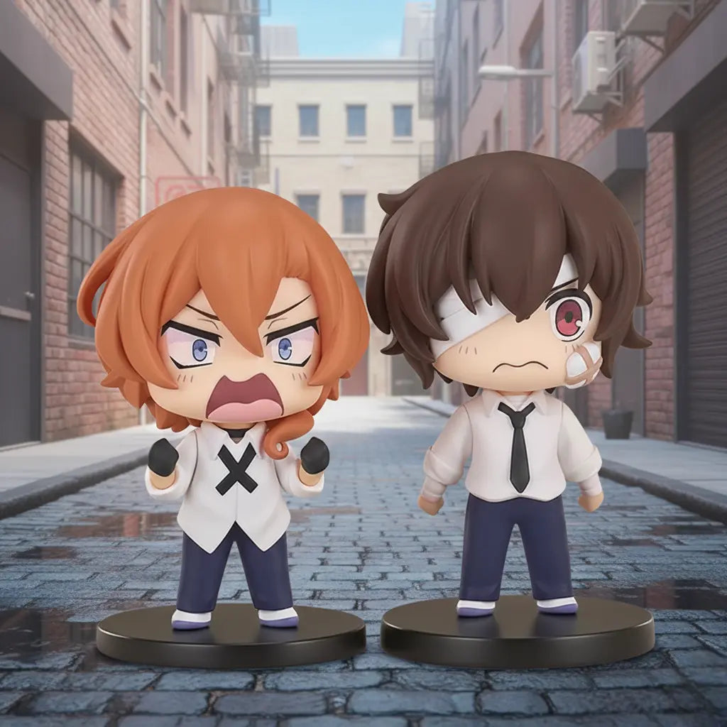 Bungou Stray Dogs Mini Figures – Dazai Osamu & Nakahara Chuuya 7cm | C ...